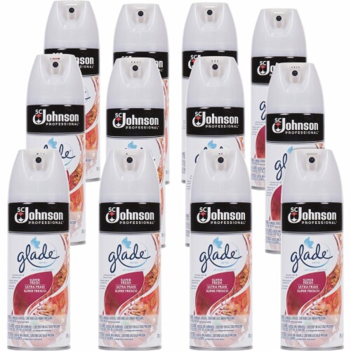 S. C. Johnson & Son SJN682262CT 13.8 fl oz Glade Super Fresh Scent Air ... S. C. Johnson & Son SJN682262CT 13.8 fl oz Glade Super Fresh Scent Air ...