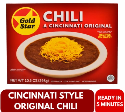 Gold Star Cincinnati Style Original Chili, 10.5 oz - Kroger Gold Star Cincinnati Style Original Chili, 10.5 oz - Kroger