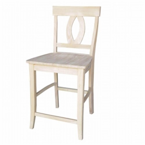 International Concepts Solid Wood Verona Counter Height Stool In