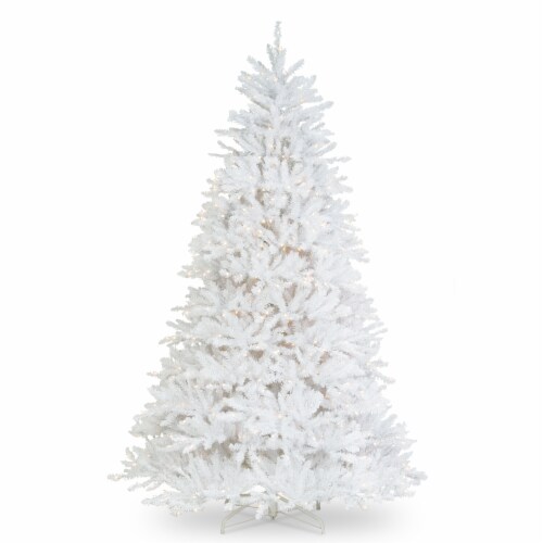 9' Prelit White Dunhill Fir Artificial Christmas Tree White Lights ... 9' Prelit White Dunhill Fir Artificial Christmas Tree White Lights ...