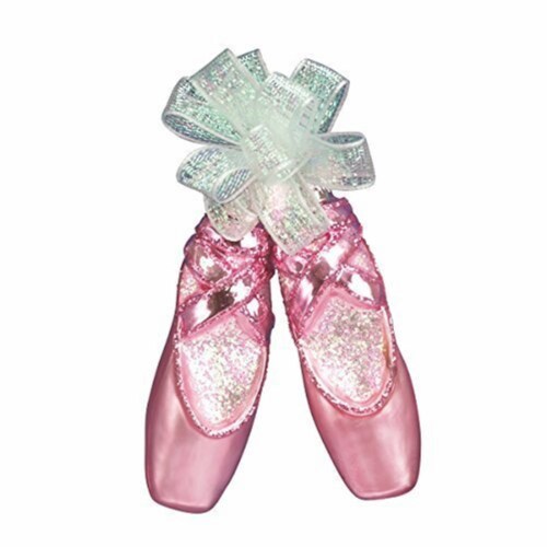 Old World Christmas Glass Blown Ballet Slippers Ornament 1 Kroger