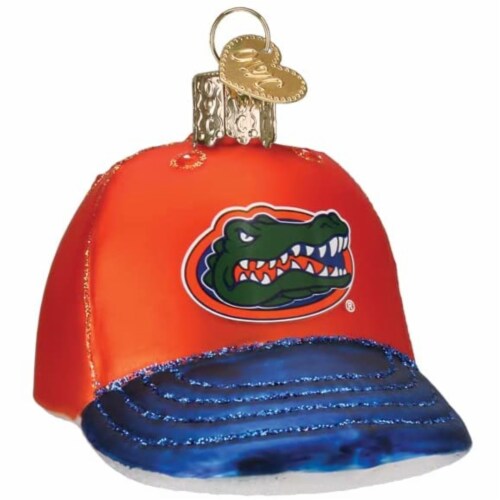Old World Christmas Glass Blown Tree Ornament, Florida Baseball Cap, 1 ... Old World Christmas Glass Blown Tree Ornament, Florida Baseball Cap, 1 ...