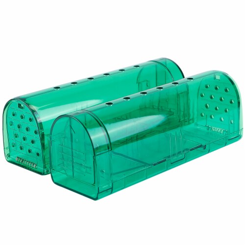 Humane Mouse Trap 2pcs Green Reusable Safe Live Catch And Release