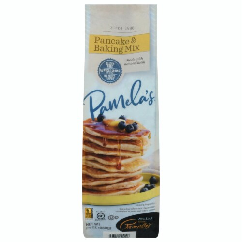 Pamelas Mix Pancake Baking Wheat Free Gluten Free 24 Oz Case Of 6 24