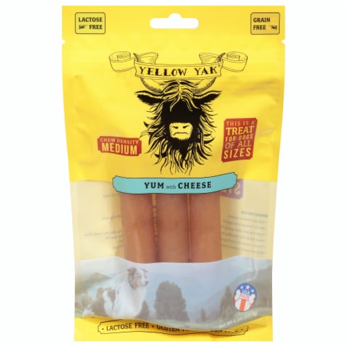 Yellow Yak Dog Chew Yak Yum Cheese 4.5 oz, Case of 6 - 4.5 OZ each - Kroger Yellow Yak Dog Chew Yak Yum Cheese 4.5 oz, Case of 6 - 4.5 OZ each - Kroger