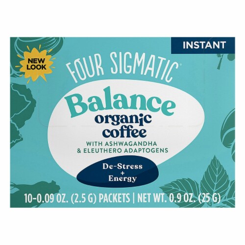 Four Sigmatic Coffee Balance Mix Organic, 4 pk / 0.9 oz - Kroger Four Sigmatic Coffee Balance Mix Organic, 4 pk / 0.9 oz - Kroger