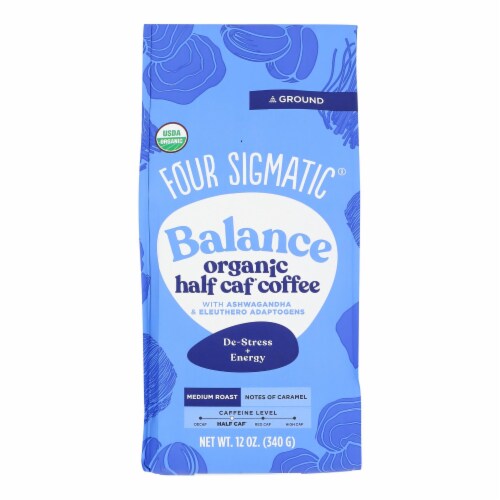 Four Sigmatic Coffee Ground Balance Organic, 12 oz - Kroger Four Sigmatic Coffee Ground Balance Organic, 12 oz - Kroger
