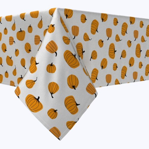 Square Tablecloth, 100% Cotton, 52x52 , Simple Pumpkin Design, 52 x 52 ... Square Tablecloth, 100% Cotton, 52x52 , Simple Pumpkin Design, 52 x 52 ...