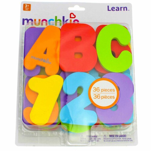 Munchkin Learn Bath Letters & Numbers | Primary | 36 Ct, 1 - Kroger Munchkin Learn Bath Letters & Numbers | Primary | 36 Ct, 1 - Kroger