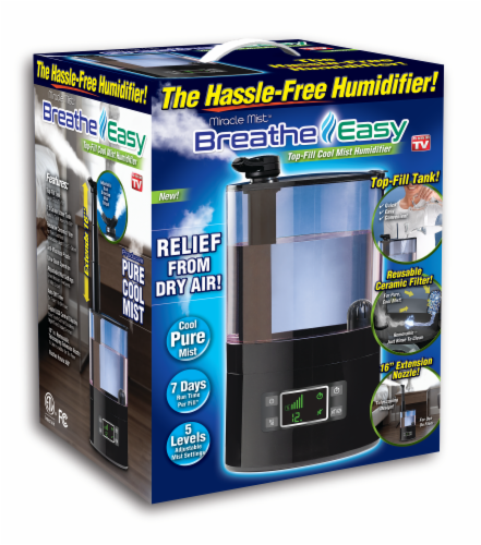 Miracle Mist™ Breathe Easy Humidifier, 1 ct - Kroger Miracle Mist™ Breathe Easy Humidifier, 1 ct - Kroger