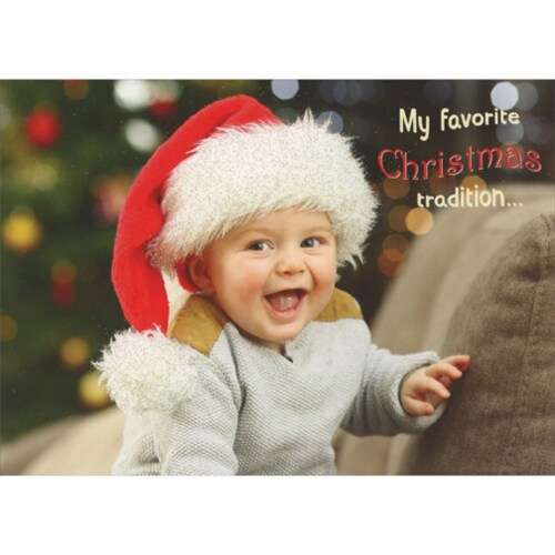 Baby christmas card store