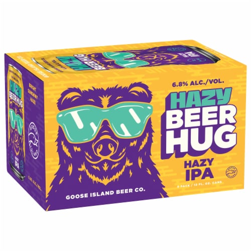 Goose Island Hazy Beer Hug IPA, 6 pk / 12 fl oz - Kroger Goose Island Hazy Beer Hug IPA, 6 pk / 12 fl oz - Kroger