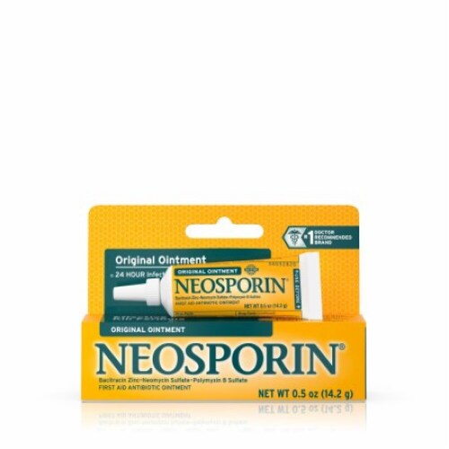 Neosporin First Aid Antibiotic Ointment Original 0 5 Oz By Johnson