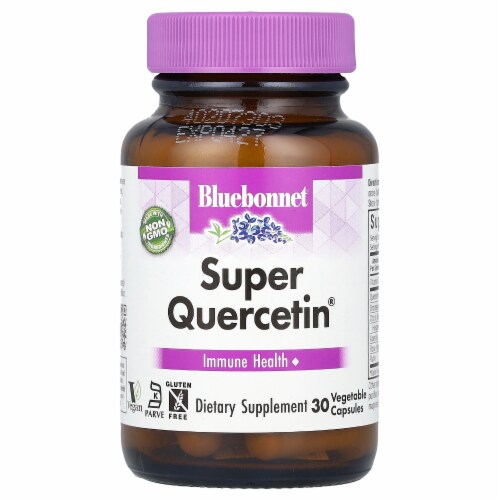 Bluebonnet Nutrition Super Quercetin® - 30 Vegetable Capsules, 30 Count ... Bluebonnet Nutrition Super Quercetin® - 30 Vegetable Capsules, 30 Count ...