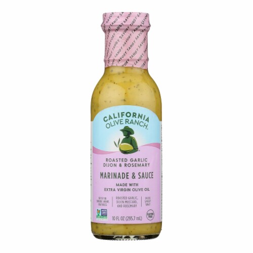 California Olive Ranch Roasted Garlic Dijon And Rosemary Marinade And Sauce