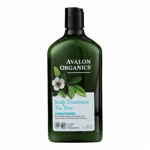 Avalon Organics Scalp Treatment Tea Tree Conditioner 11 Fl Oz 1 Pack