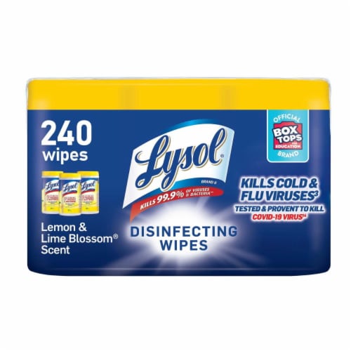 Lysol Disinfectant Multi Surface Antibacterial Cleaning Wipes For Disinfecting 3 Pack King Soopers