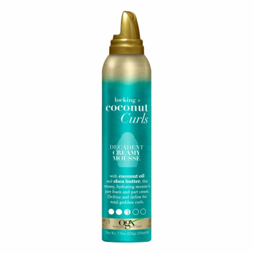 Ogx Coconut Curls Enhancing Decadent Creamy Hair Styling Mousse 1 Pack 7.9 oz Harris Teeter