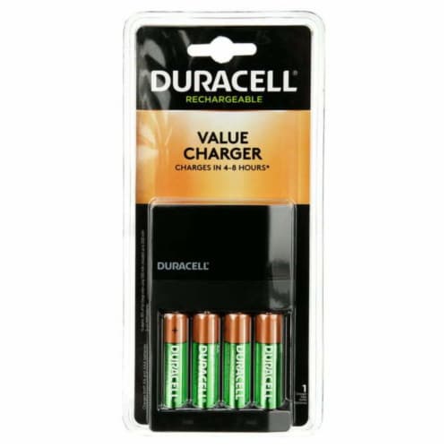 Duracell Ion Speed 1000 Rechargeable Battery Charger Includes 4 AA Nimh ... Duracell Ion Speed 1000 Rechargeable Battery Charger Includes 4 AA Nimh ...