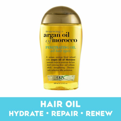 Ogx Renewing Argan Oil Of Morocco Hair Oil Treatment 3.3 Oz 1 Pack 3.3 oz Smith s Food and Drug