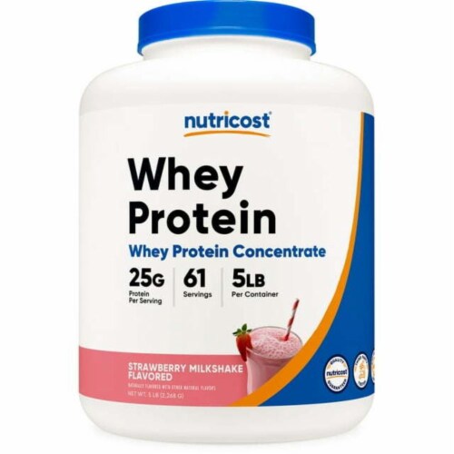eSupplements, llc - Nutricost Whey Protein Concentrate Powder, 1 ct / 5 ... eSupplements, llc - Nutricost Whey Protein Concentrate Powder, 1 ct / 5 ...