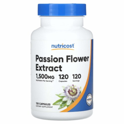 Passion Flower Extract Dietary Supplement Calming Power Discovery 120 Ct Kroger