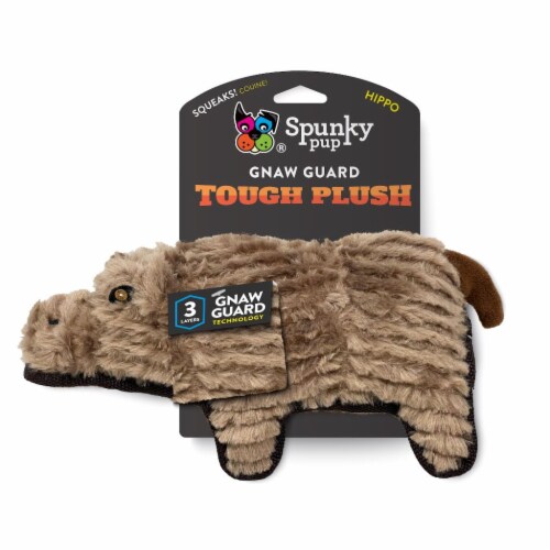 Spunky Pup Tough Plush Entertains Heavy Chewers 1 Ct Harris Teeter
