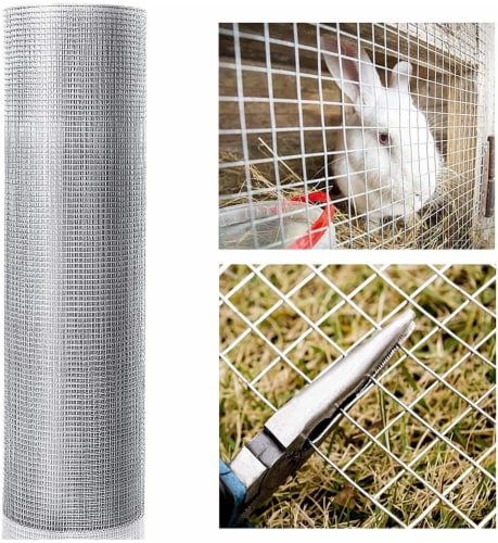 NEW SPACE 48 x100ft 1 4in 23 Gauge Hardware Cloth Welded Cage Wire Chicken Fence Mesh Roll 1 Ct Harris Teeter