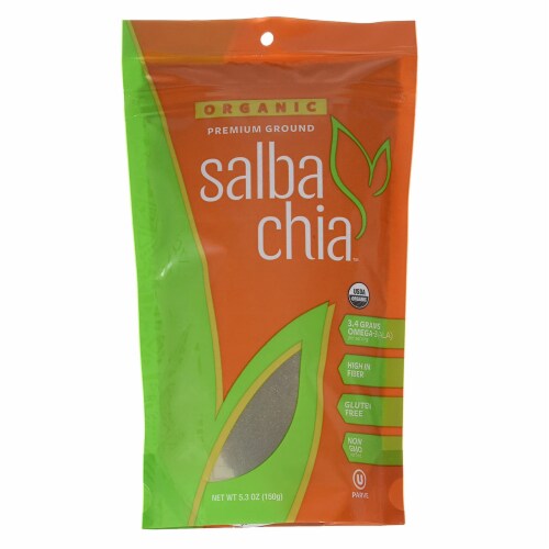 Salba Smart Organic Premium Ground Chia 5 3 Oz 1 Pack 5 3 Ounce