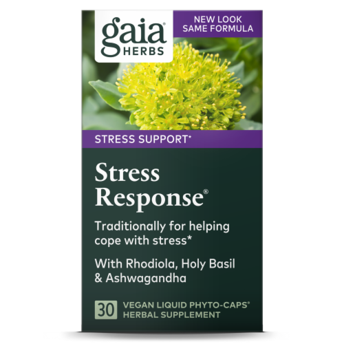 Gaia® Herbs Stress Support Stress Response Herbal Supplement Liquid