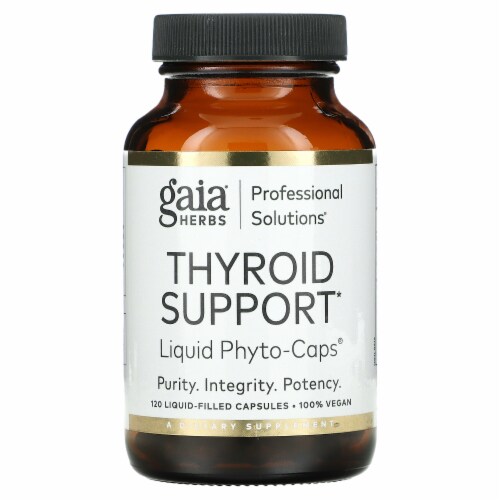 Gaia Herbs Professional Solutions Thyroid Support 120 Liquid Filled Capsules 120 Count Fred Meyer