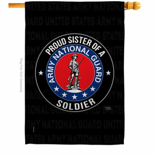 Breeze Decor H108582-BO Army Proud Sister Soldier House Flag Armed ... Breeze Decor H108582-BO Army Proud Sister Soldier House Flag Armed ...
