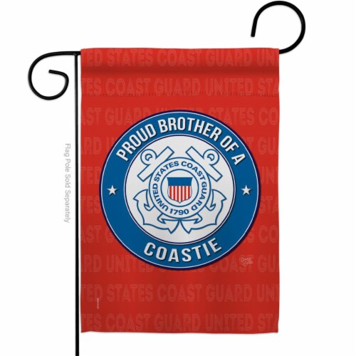 Breeze Decor G158499-BO Proud Brother Coastie Garden Flag Armed Forces ... Breeze Decor G158499-BO Proud Brother Coastie Garden Flag Armed Forces ...