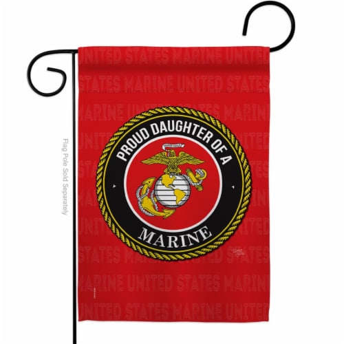 Breeze Decor G158527-BO Proud Daughter Marines Garden Flag Armed Forces ... Breeze Decor G158527-BO Proud Daughter Marines Garden Flag Armed Forces ...
