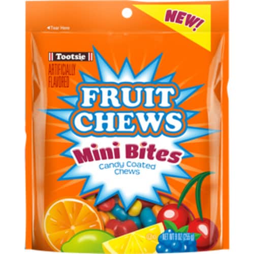 Tootsie Roll Candy Coated Fruit Chews Mini Bites (Pack of 20), 20 pack ... Tootsie Roll Candy Coated Fruit Chews Mini Bites (Pack of 20), 20 pack ...