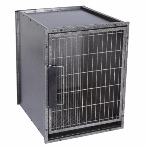 ProSelect Modular Kennel Cage Med Graphite, 1 - Kroger ProSelect Modular Kennel Cage Med Graphite, 1 - Kroger