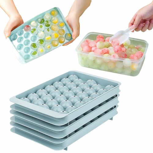 4 Packs Small Ice Cube Trays Mini Circle Ice Cube Tray Round Ice Ball ... 4 Packs Small Ice Cube Trays Mini Circle Ice Cube Tray Round Ice Ball ...