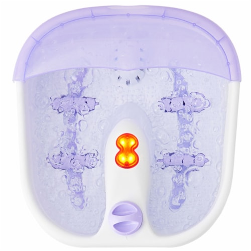Foot Spa Massager W 4 Massage Rollers Heat Bubble Red Light Stress Relief 1 Unit Kroger