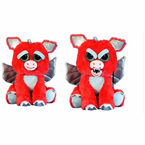 Feisty Pets Dark Age Dennis Red Dragon 9 Inch Plush Figure 1 Unit Harris Teeter