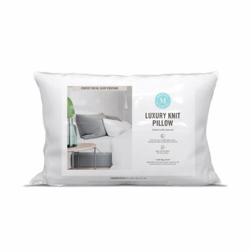 Martha Stewart Luxury Knit Pillow, Standard/Queen - Fred Meyer Martha Stewart Luxury Knit Pillow, Standard/Queen - Fred Meyer