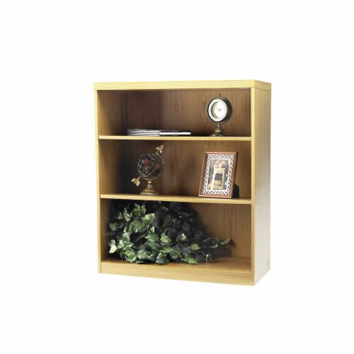 Mayline AB3S36LMA Aberdeen Series 3-Shelf Bookcase - Maple - 39.12 x 36 ... Mayline AB3S36LMA Aberdeen Series 3-Shelf Bookcase - Maple - 39.12 x 36 ...