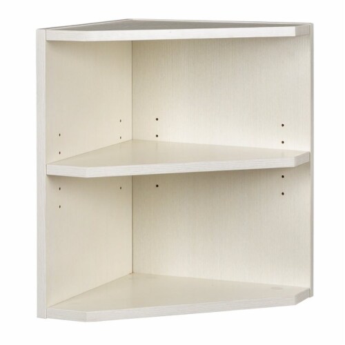 Mayline Medina Series 2 Shelf Corner Bookcase in Sea Salt, 1 - Kroger Mayline Medina Series 2 Shelf Corner Bookcase in Sea Salt, 1 - Kroger