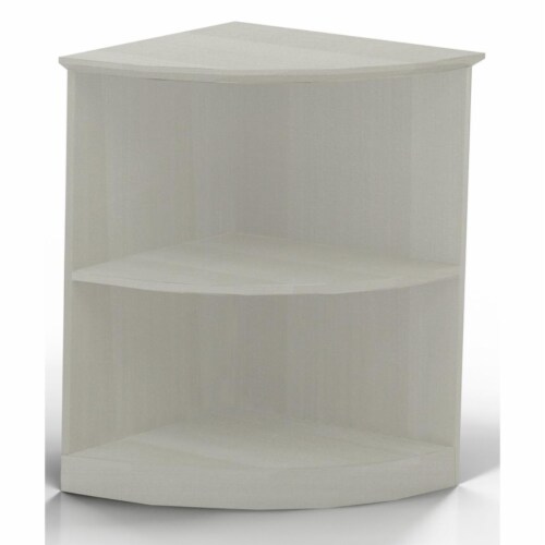 Mayline MVBQ2TSS Medina Series 2-Shelf Quarter Round Bookcase, Textured ... Mayline MVBQ2TSS Medina Series 2-Shelf Quarter Round Bookcase, Textured ...