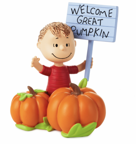 Hallmark Halloween Peanuts Linus Welcome Great Pumpkin Figurine New, 1 ... Hallmark Halloween Peanuts Linus Welcome Great Pumpkin Figurine New, 1 ...