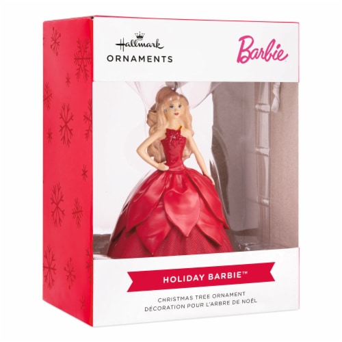 Hallmark Mattel Holiday Barbie 2022 Christmas Ornament, 1 ct - Kroger Hallmark Mattel Holiday Barbie 2022 Christmas Ornament, 1 ct - Kroger