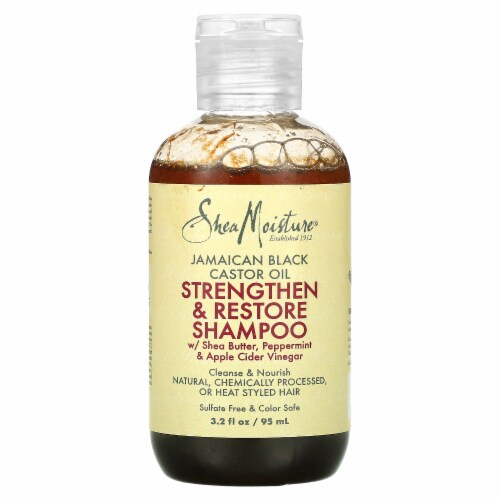 SheaMoisture Jamaican Black Castor Oil Strengthen Restore Shampoo 3.2 fl oz 95 ml 3.2 fl oz Gerbes Super Markets