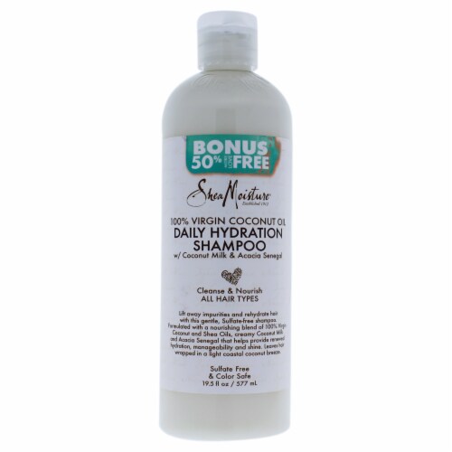 Shea Moisture 100 Percent Virgin Coconut Oil Daily Hydration Shampoo 10