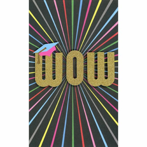 RSVP Sparkling Gold 3D Wow, Pink and Blue Grad Cap, Starburst Money ... RSVP Sparkling Gold 3D Wow, Pink and Blue Grad Cap, Starburst Money ...