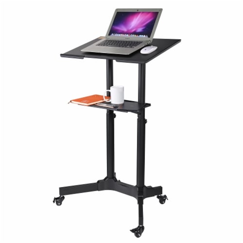 Yescom Portable Rolling Podium Mobile Standing Laptop Desk Presentation ... Yescom Portable Rolling Podium Mobile Standing Laptop Desk Presentation ...