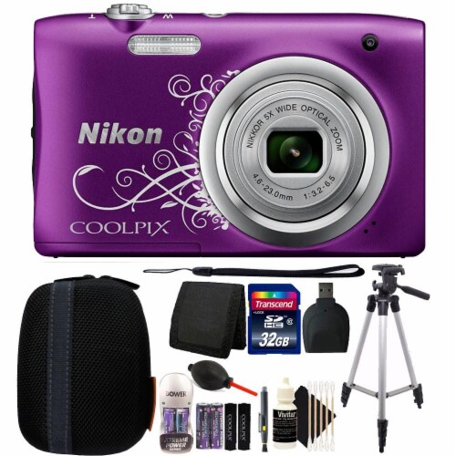 Nikon Coolpix A10 16.1 Mp Compact Digital Camera + 32gb Premium Bundle ... Nikon Coolpix A10 16.1 Mp Compact Digital Camera + 32gb Premium Bundle ...